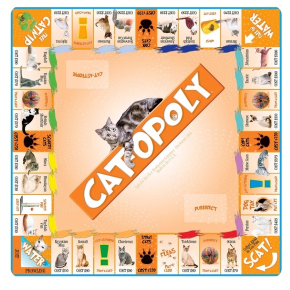 Late for the Sky | Games | Catopoly Game By Late For The Sky | Poshmark